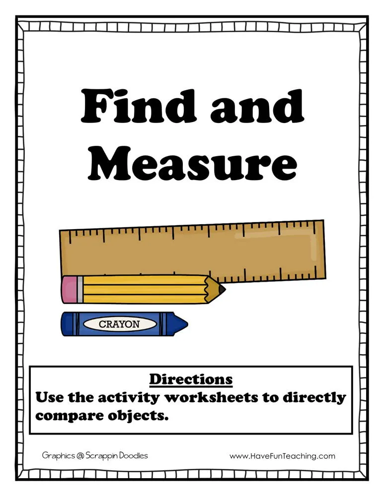 Find and Measure Activity by Teach Simple