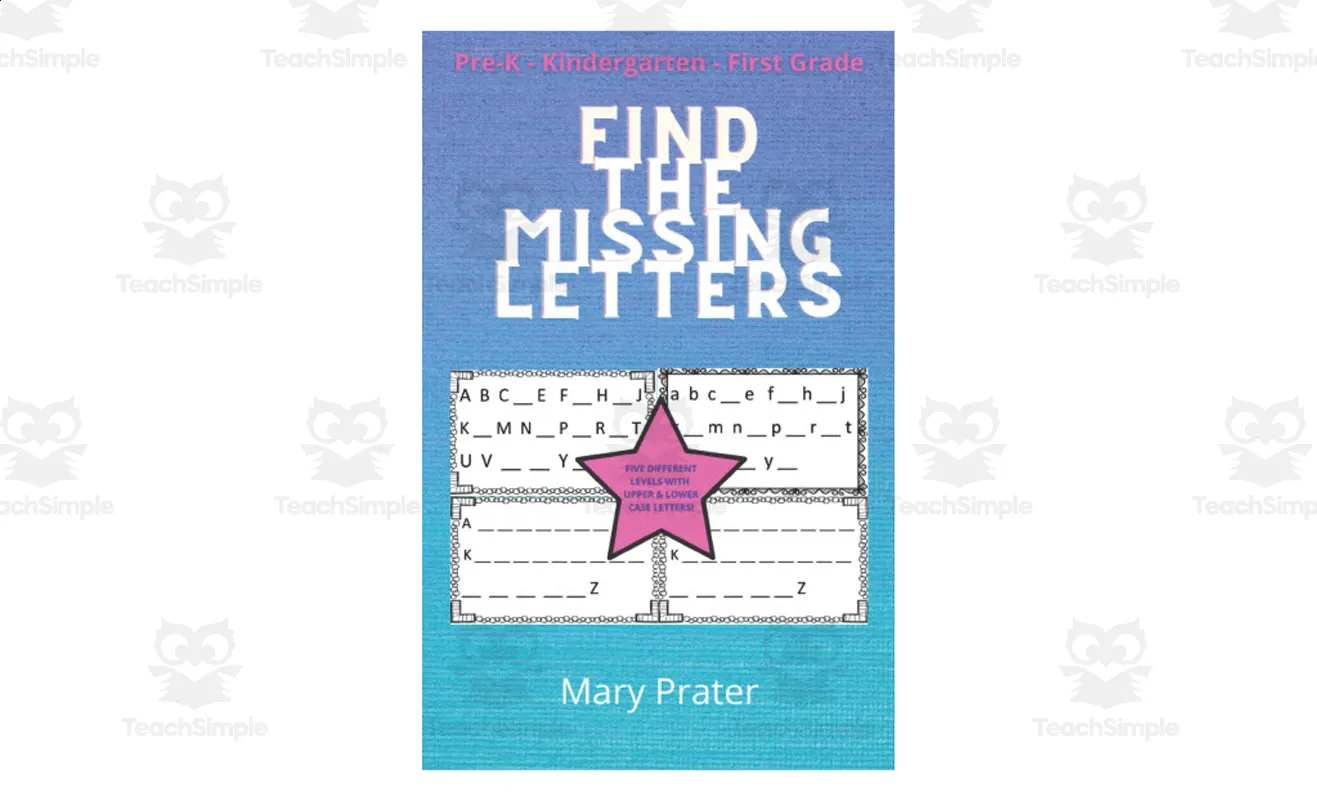 Find the Missing ABC's by Teach Simple