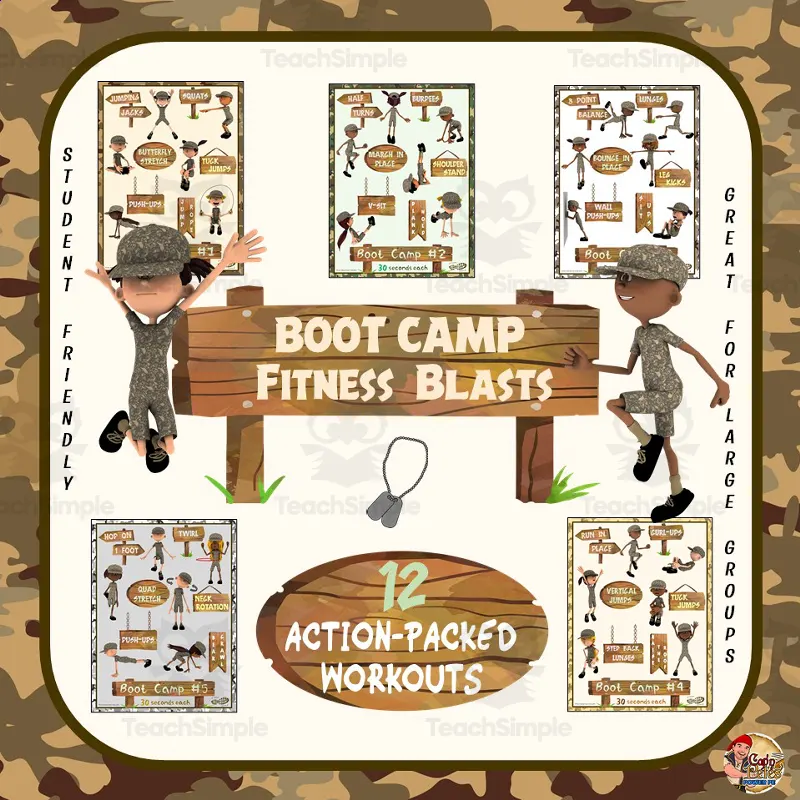 Fitness Blasts - Boot Camp by Teach Simple