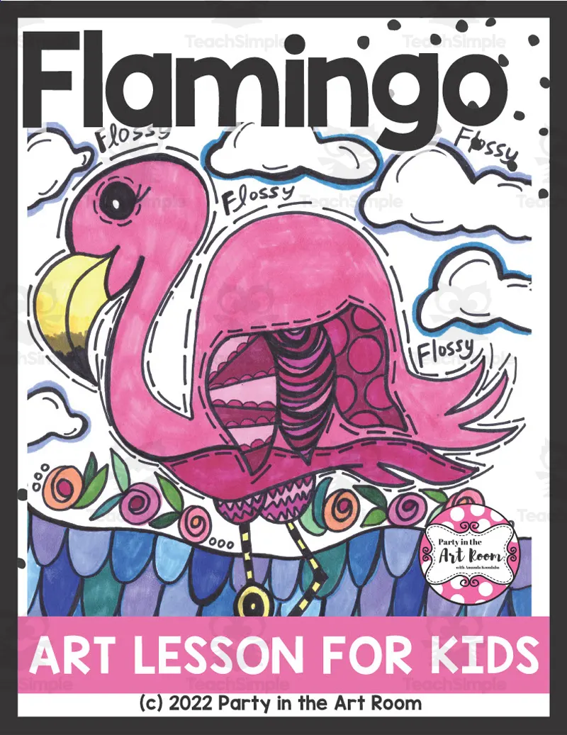Flamingo Art Lesson for Kids by Teach Simple