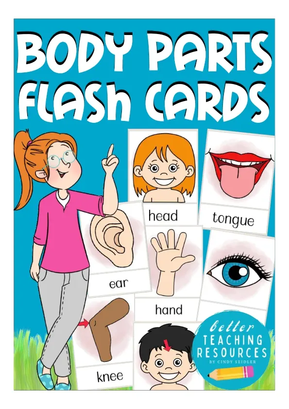 Flash Cards: Body Parts by Teach Simple