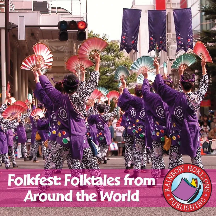 Folkfest: Folktales From Around The World Gr. 4-6 by Teach Simple