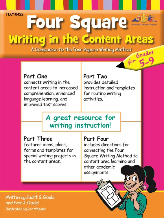 Four Square: Writing in the Content Areas for Grades 5-9: by Teach Simple