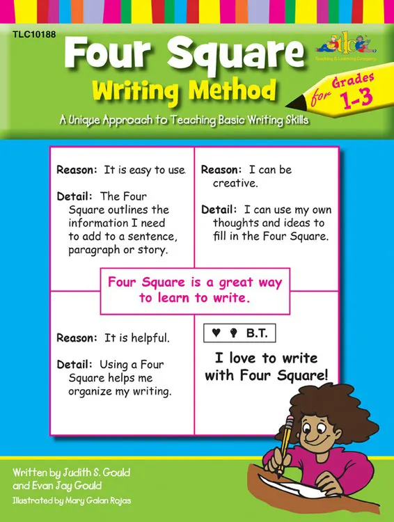 Four Square: Writing Method for Grades 1-3: A Unique Approach to ...