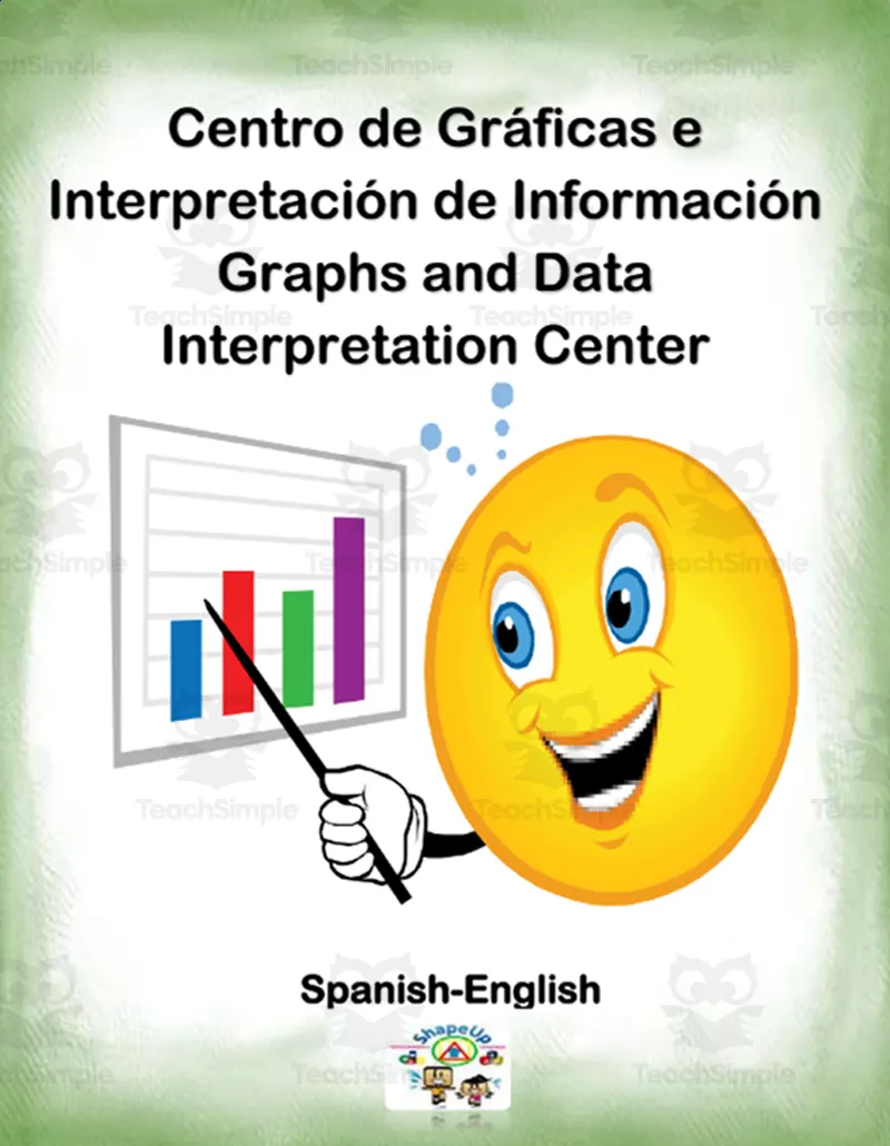 Free Spanish Interactive Math Graphs Interpretation Center Activity by ...