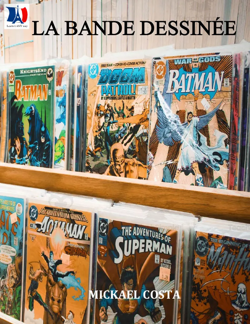 French: Comics Activity Book by Teach Simple