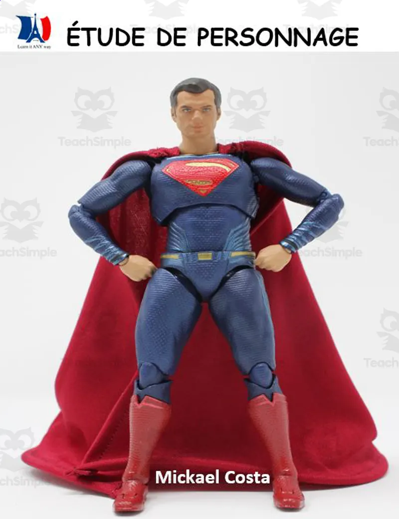 French: Étude de personnages by Teach Simple