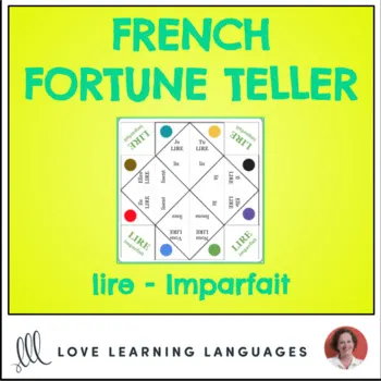 French Verb LIRE - IMPERFECT TENSE - Fortune Tellers by Teach Simple