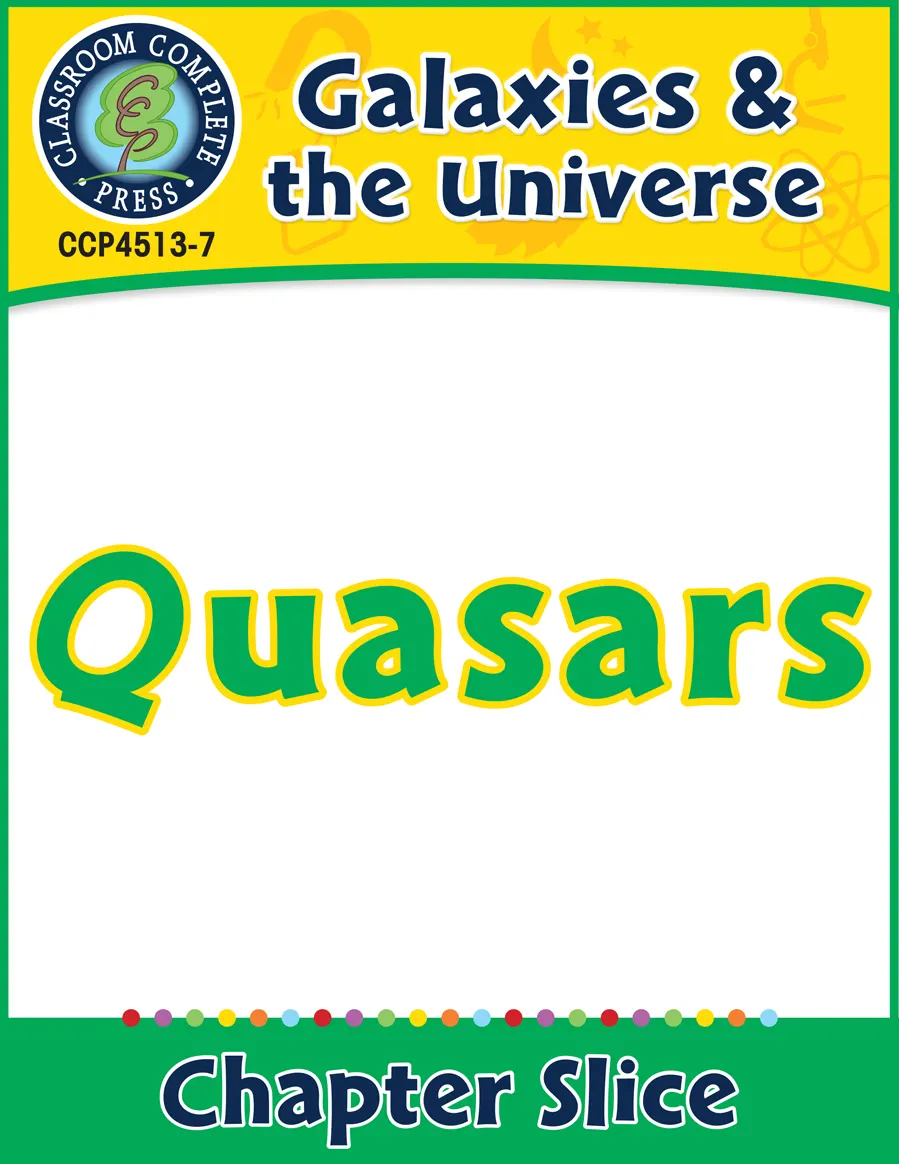 Galaxies & The Universe: Quasars Gr. 5-8 by Teach Simple