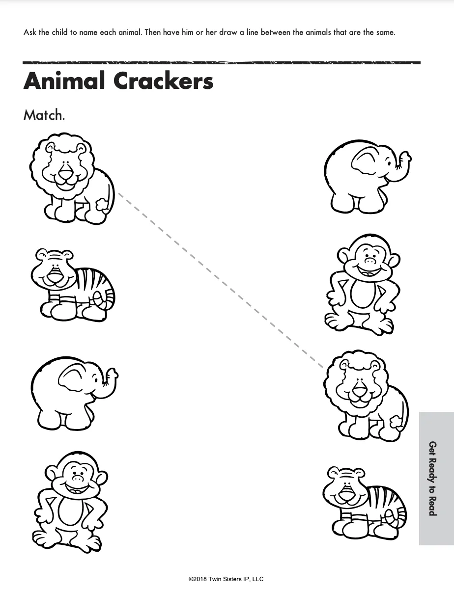 Get Ready To Read Printable Workbook: Get Ready for Preschool: by Teach ...