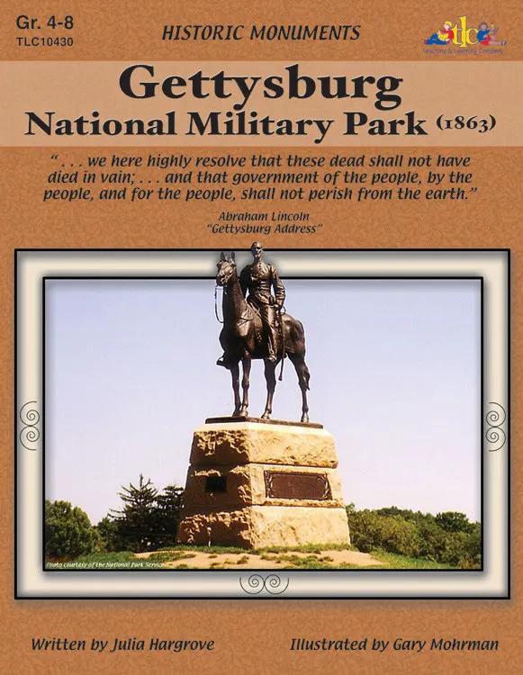 Gettysburg National Military Park (1863): Historic Monuments by Teach ...