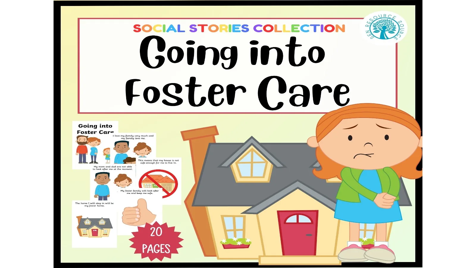 Going into Foster Care Social Story by Teach Simple