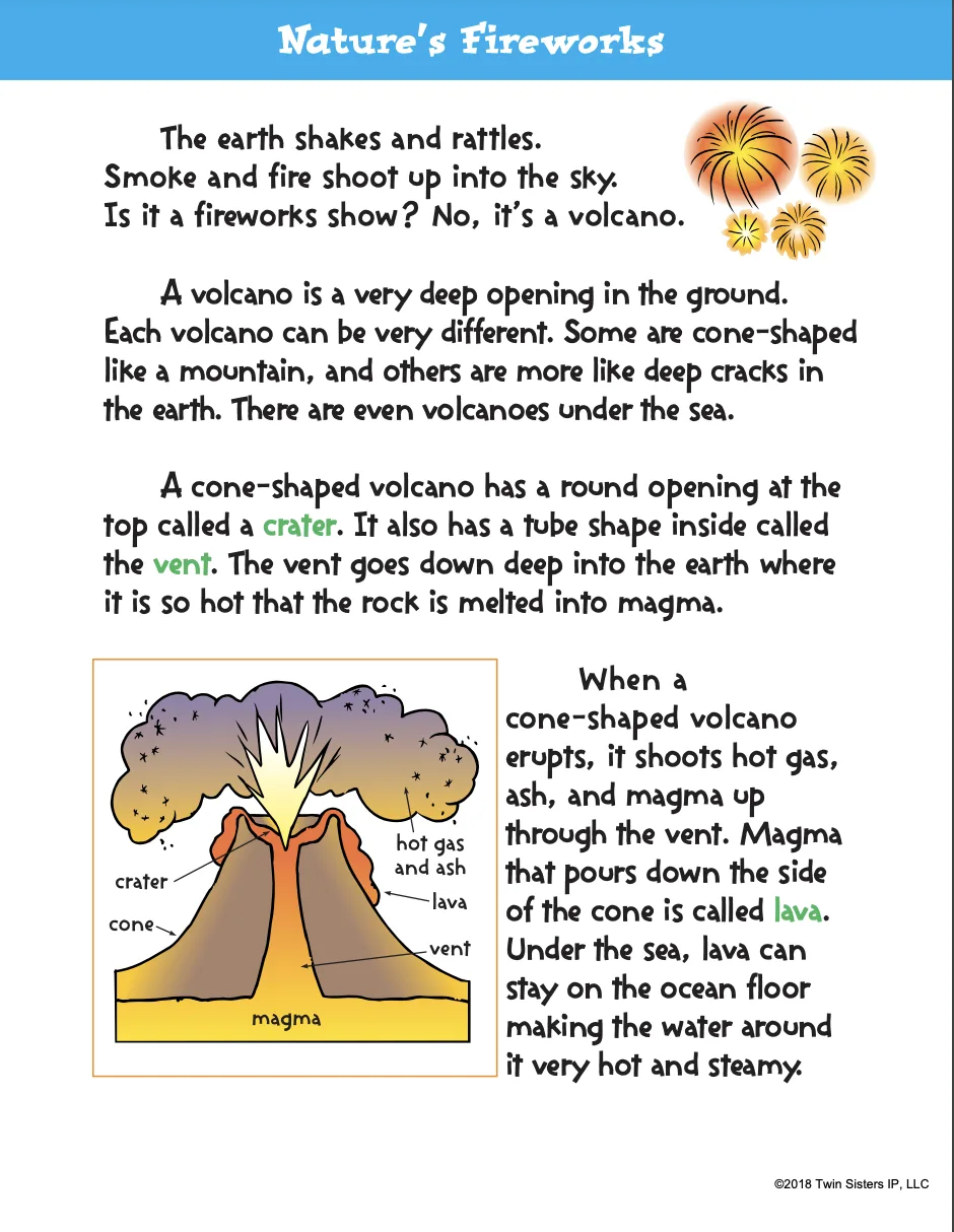 Grade 3: Reading Comprehension Volume 1 Printable Workbook by Teach Simple