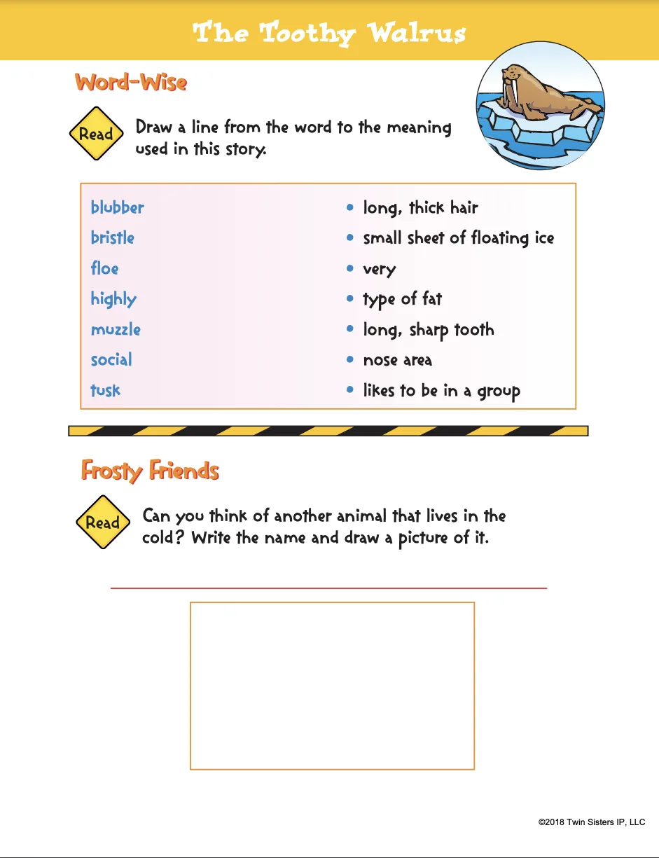 Grade 3: Reading Comprehension Volume 2 Printable Workbook by Teach Simple