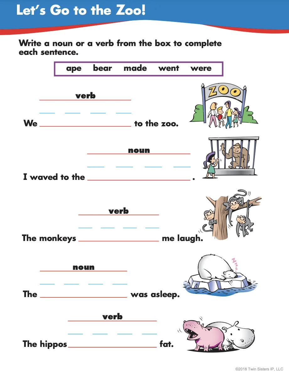Grammar Practice for Grade 2: Volume 2 Printable Workbook by Teach Simple