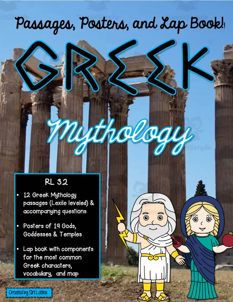 Greek Mythology Packet by Teach Simple