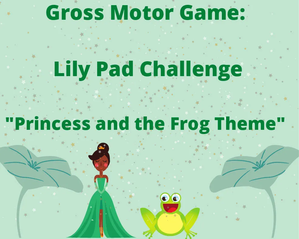 Gross Motor Game: Lily Pad Challenge by Teach Simple