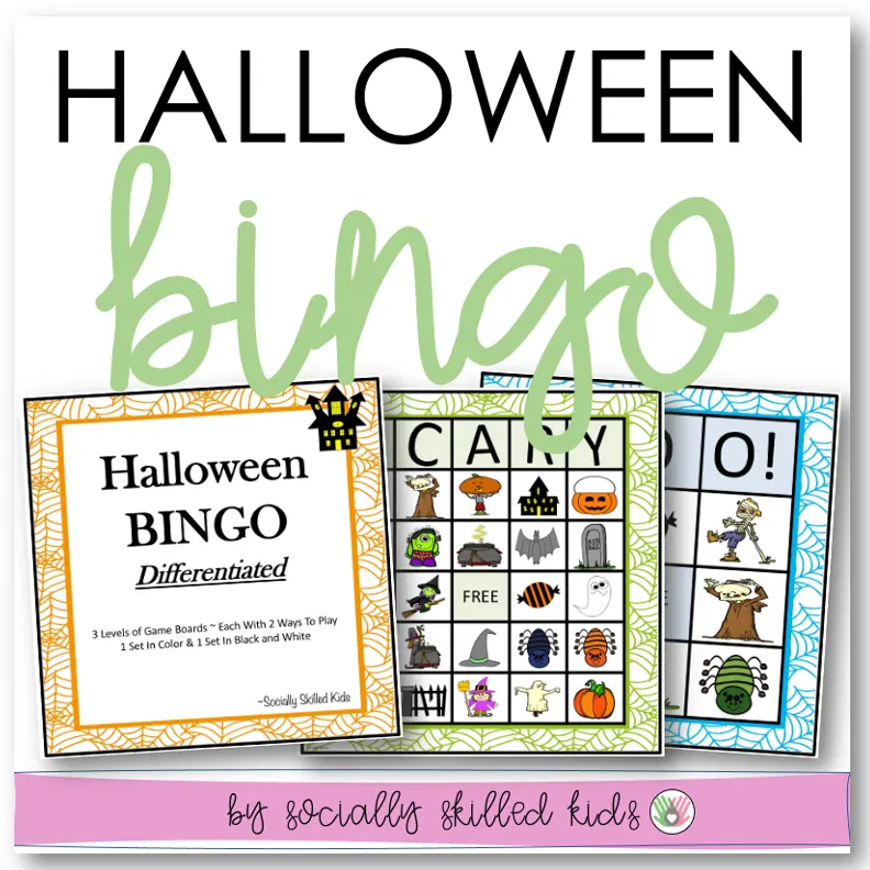 HALLOWEEN BINGO! Differentiated For K-5th by Teach Simple