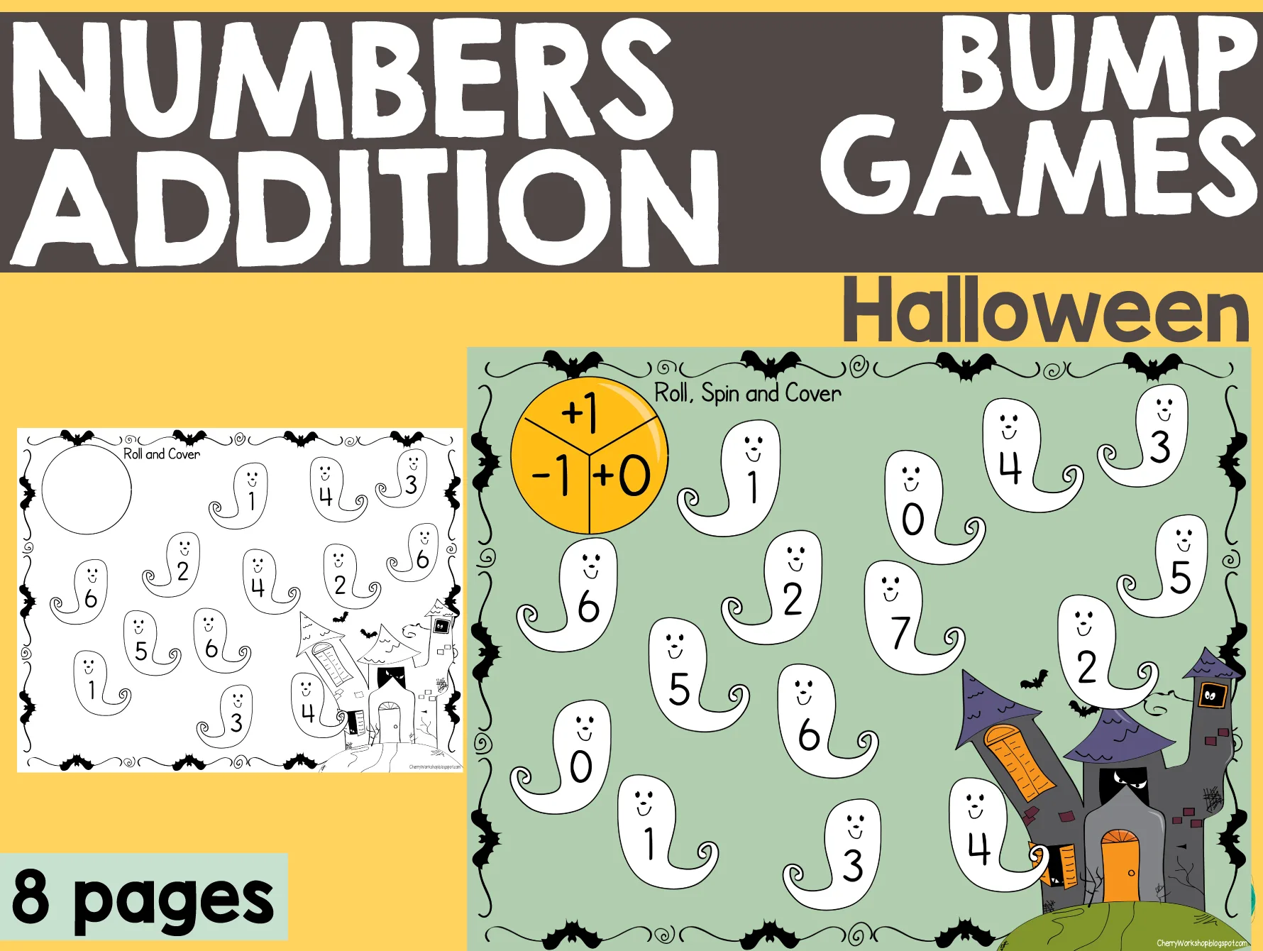 Halloween Bump Games by Teach Simple