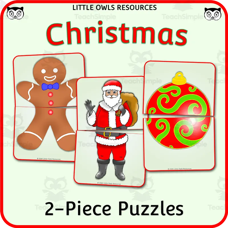 Holiday Activity Booklet - numbers, letters, coloring by Teach Simple