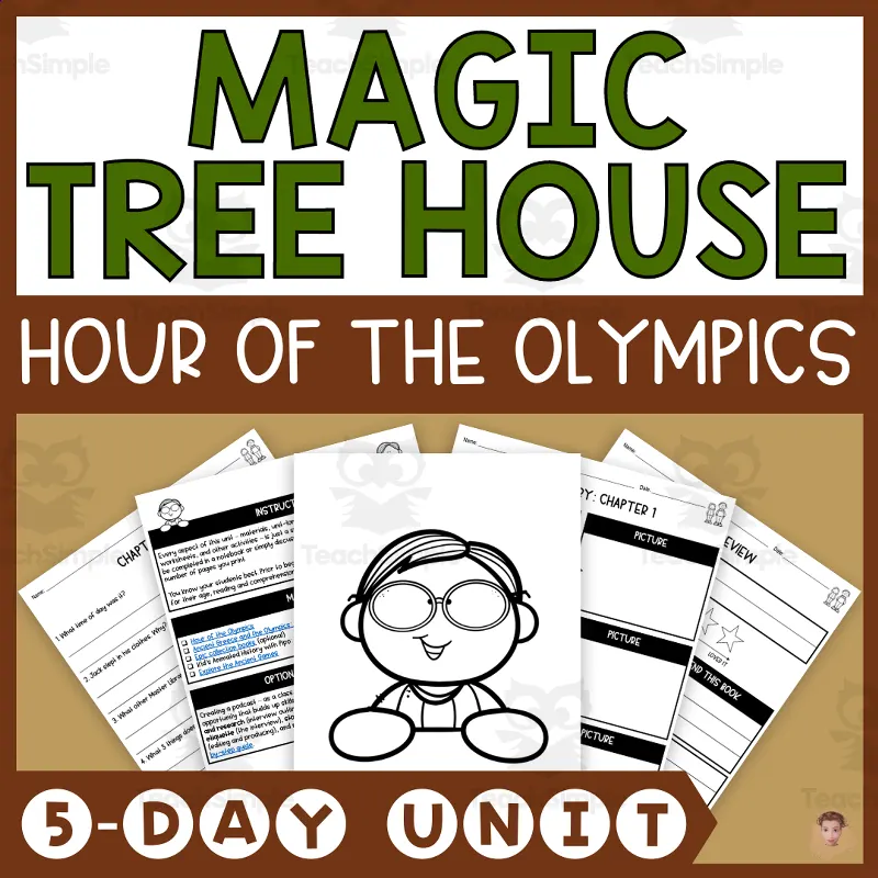 Hour of the Olympics (Magic Tree House #16 Lesson Plan, Videos ...