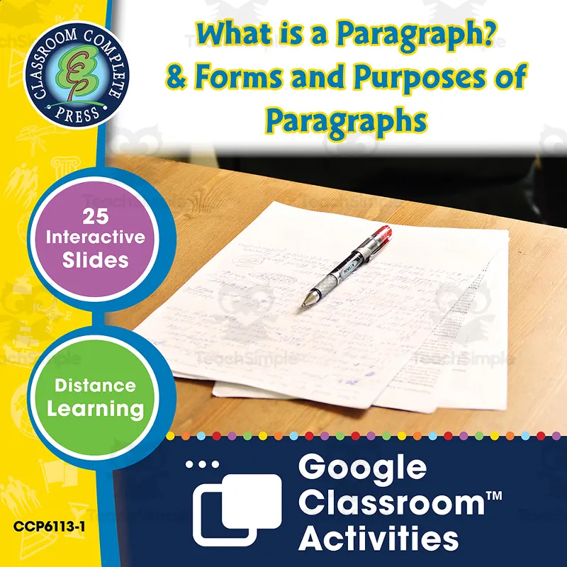 How to Write a Paragraph: What is a paragraph? & Forms and Purposes of ...