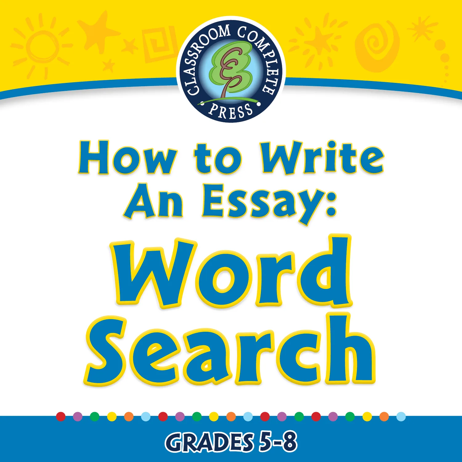 How to Write An Essay: Word Search - FLASH-MAC by Teach Simple