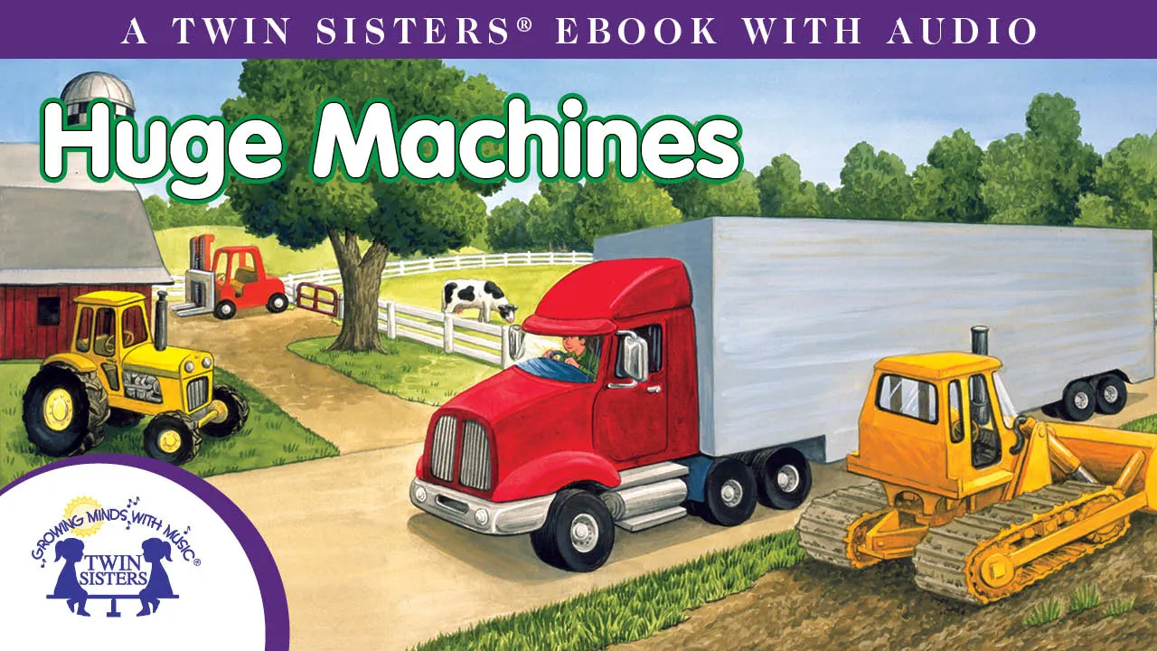 Huge Machines Video Storybook by Teach Simple
