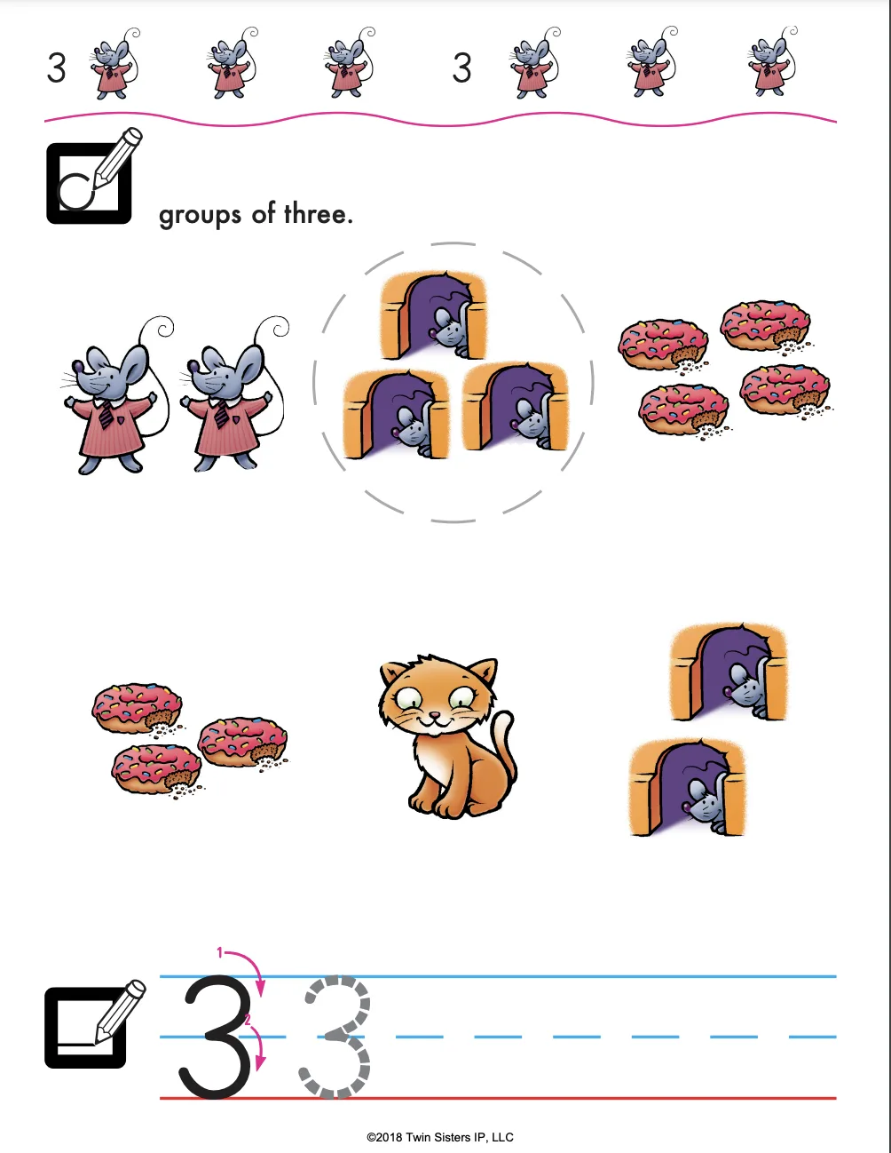 I Love To Count: Numbers 1-5 Printable Workbook by Teach Simple