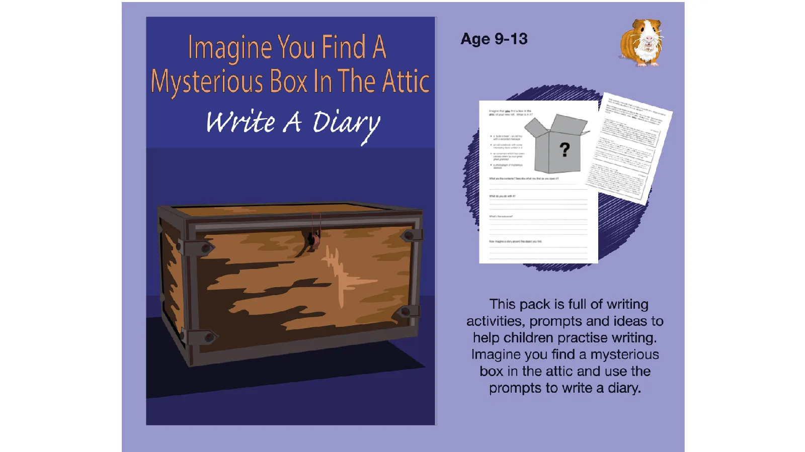 Imagine You Find A Mysterious Box In the Attic: Write A Diary (9-13 ...
