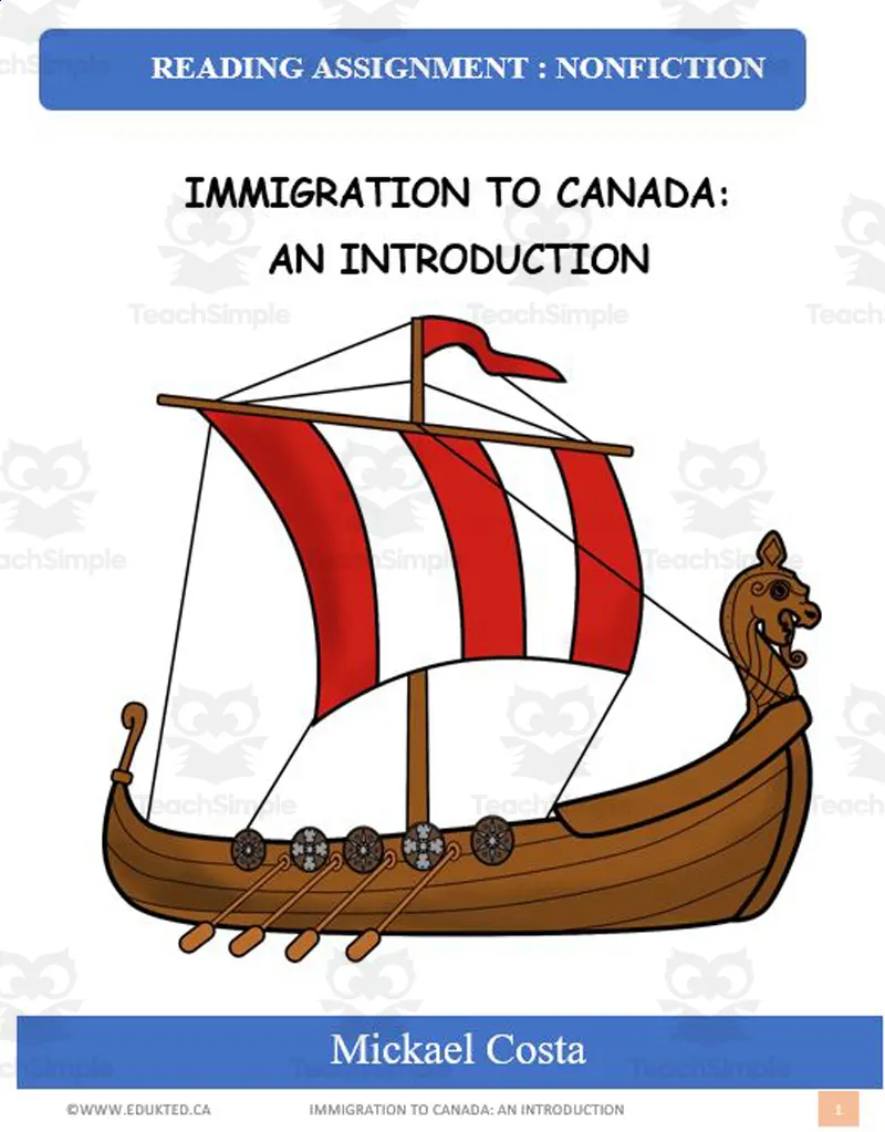 Immigration to Canada (#1539) by Teach Simple