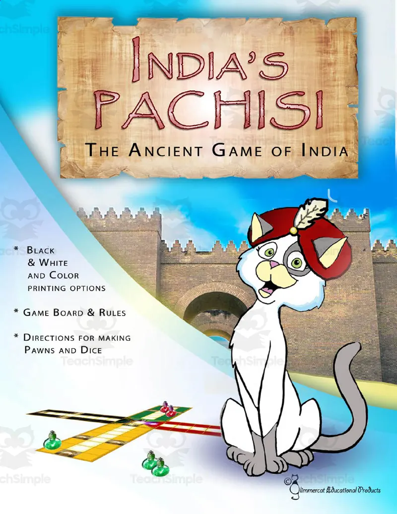 India's Pachisi: The Game of Ancient India by Teach Simple