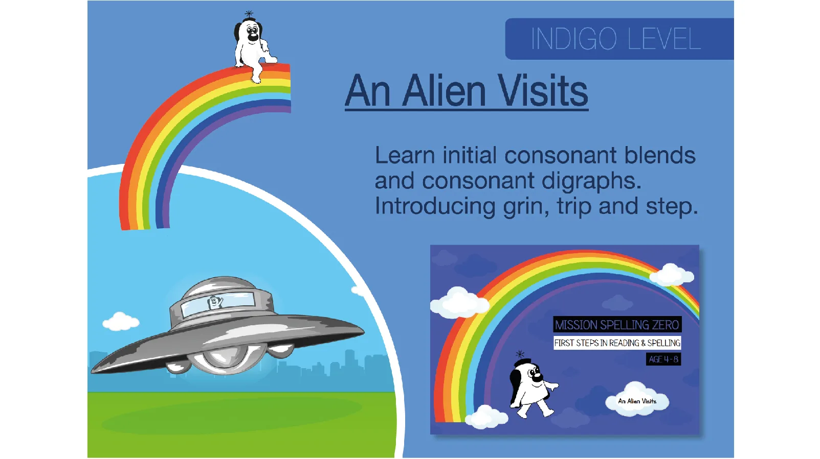 Initial Consonant Blends & Consonant Digraphs: An Alien Visits by Teach ...