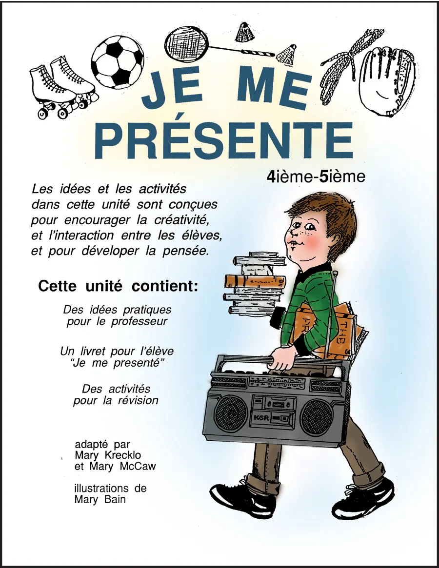 JE ME PRÉSENTE Gr. 4-5 by Teach Simple