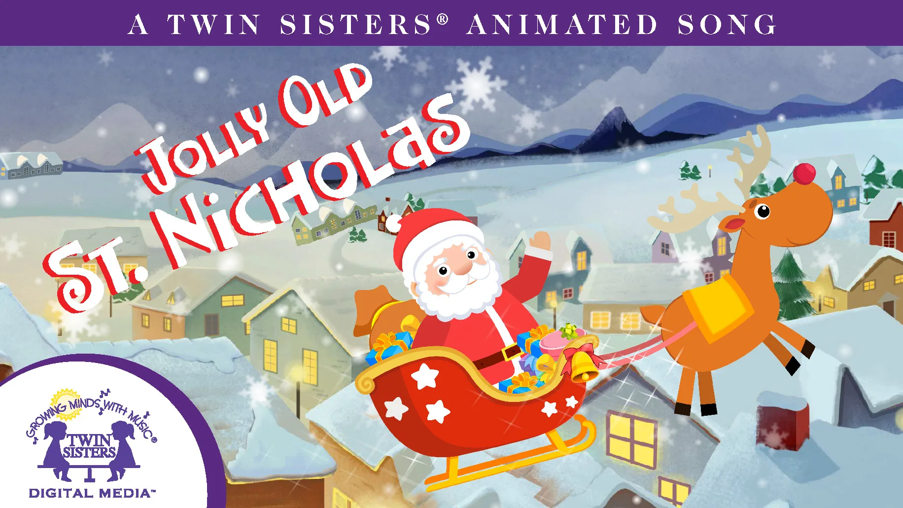 Jolly Old St. Nicholas Animated Song by Teach Simple