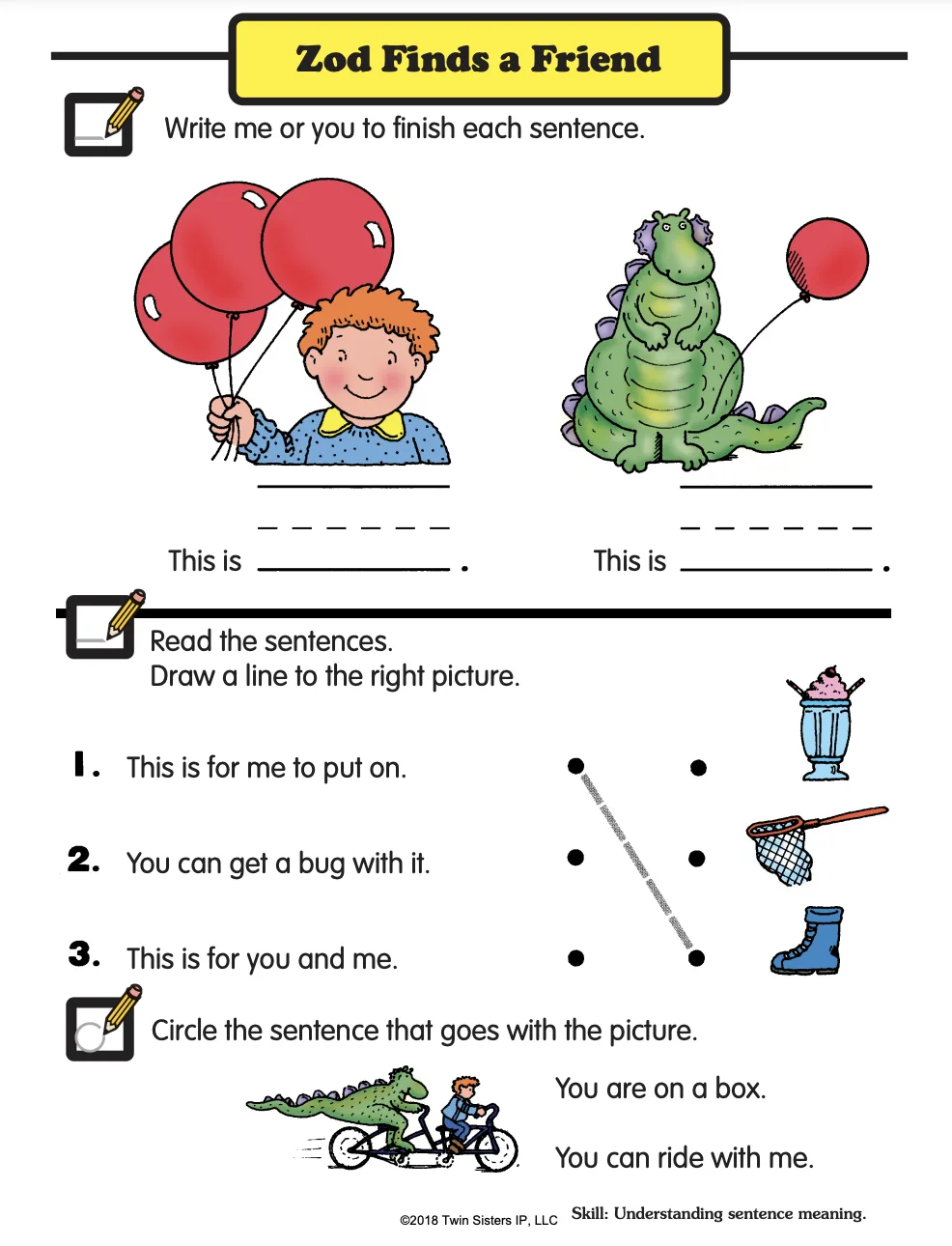 Key Words to Reading Printable Workbook by Teach Simple