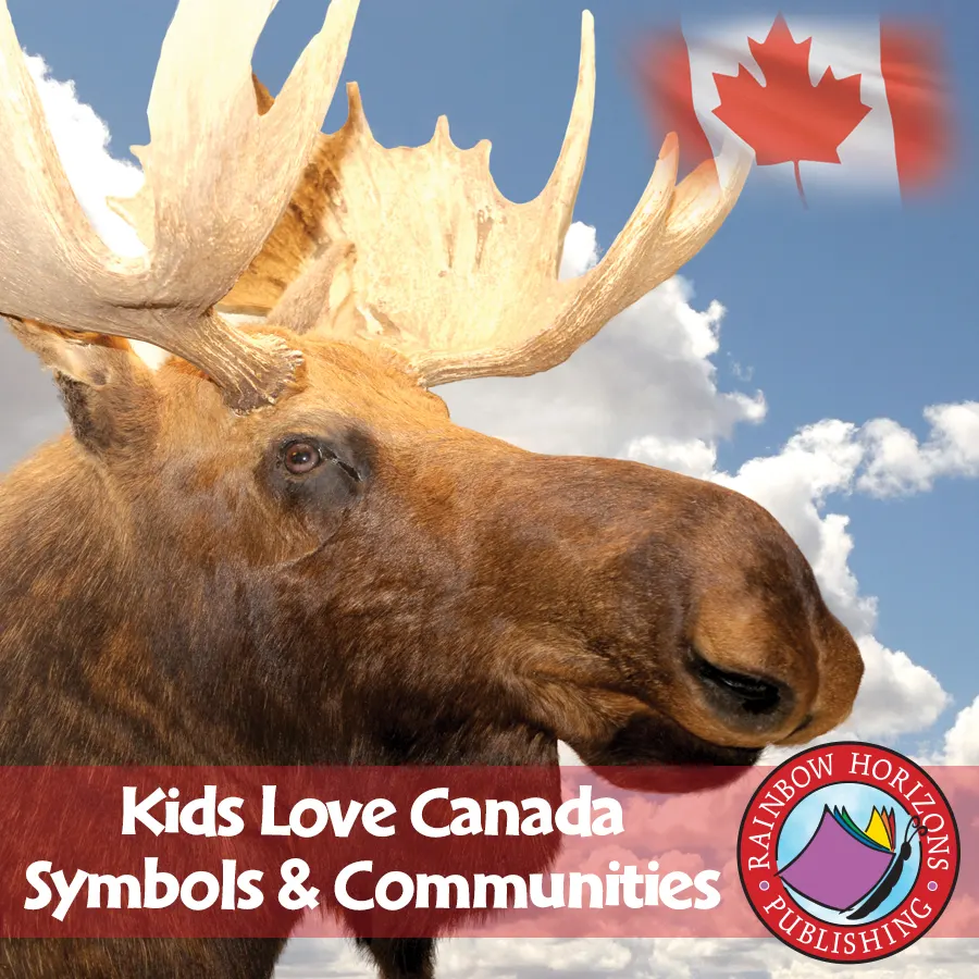 Kids Love Canada: Symbols & Communities Gr. K-2 by Teach Simple