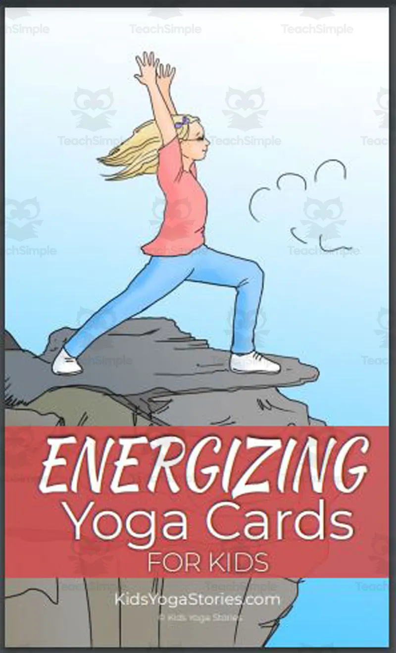 Kids Yoga Stories: Energizing Yoga Poses for Kids by Teach Simple