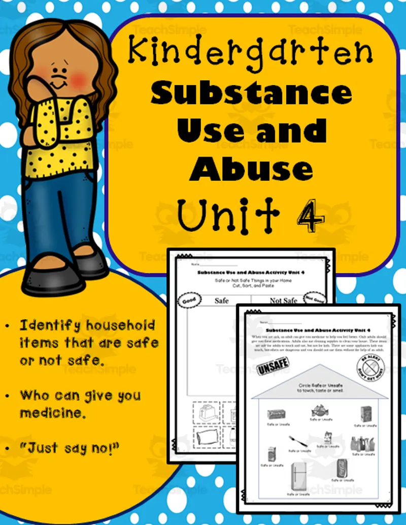 Kindergarten Health: Unit 4 by Teach Simple
