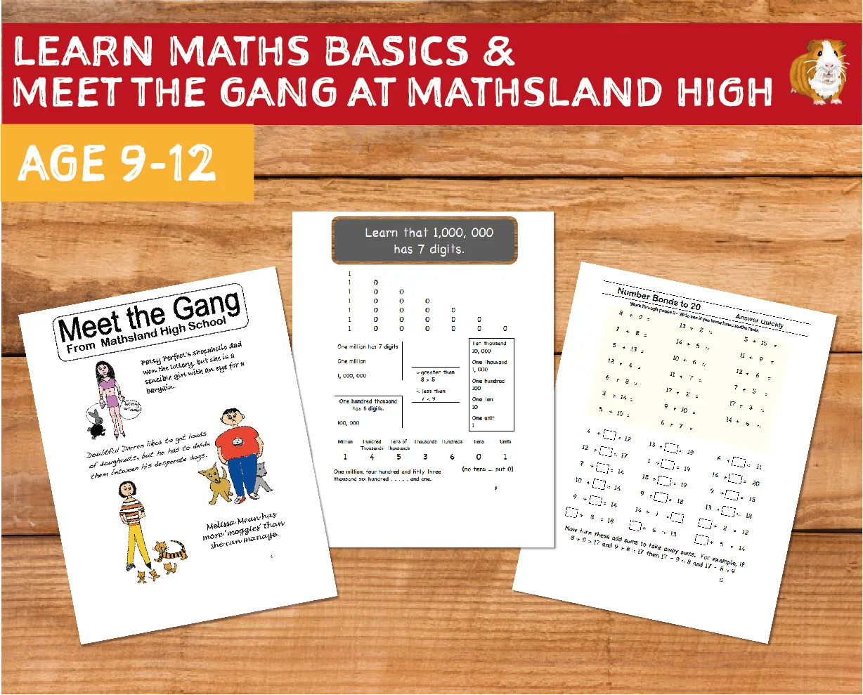 Learn Maths Basics And Meet The Gang Of MathsLand School (9-12 years ...