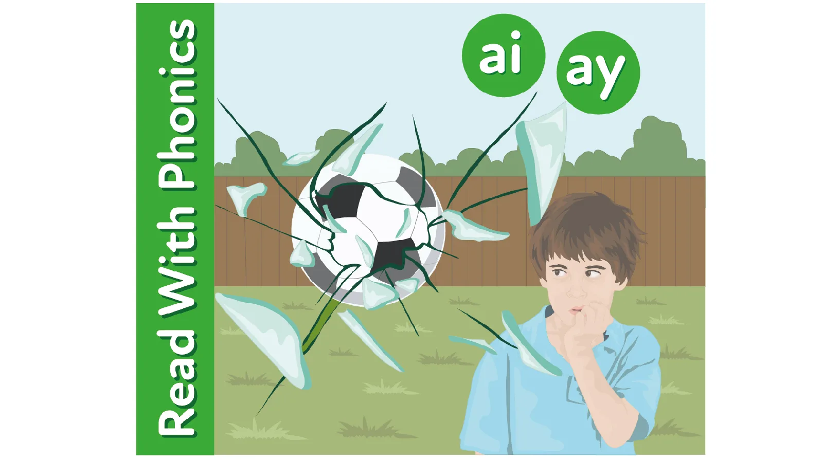 Learn sounds ai and ay (play and explain). by Teach Simple