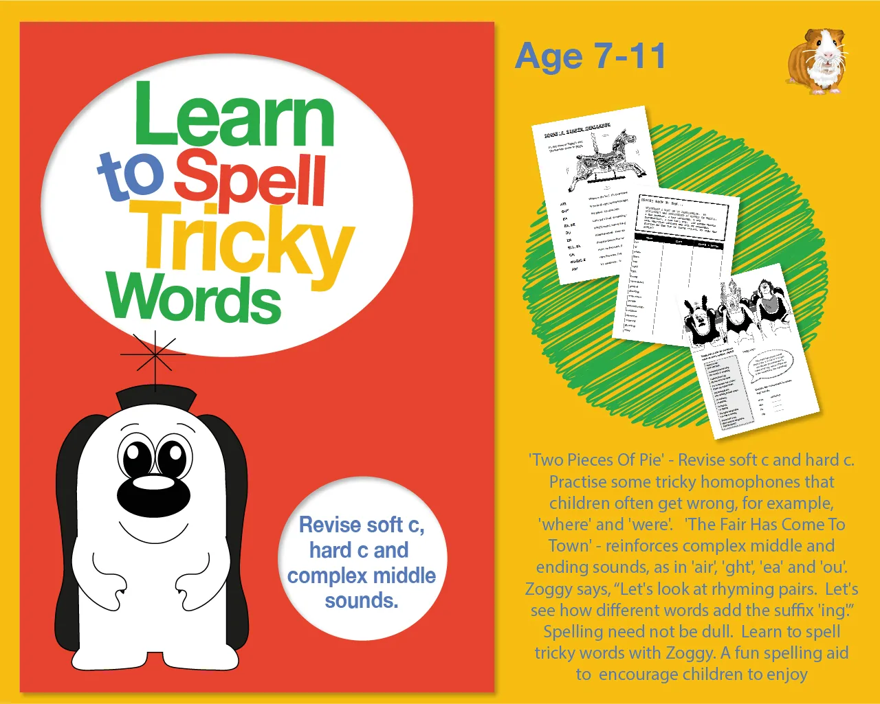 Learn To Spell Words With Tricky Sounds ‘ght’, ‘air’, Soft 'c' And Hard ...