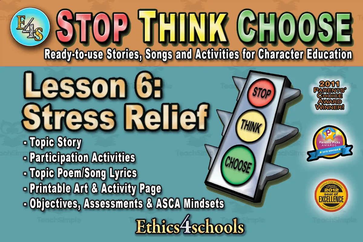 Lesson 6: "Stress Relief" Complete Bundle by Teach Simple