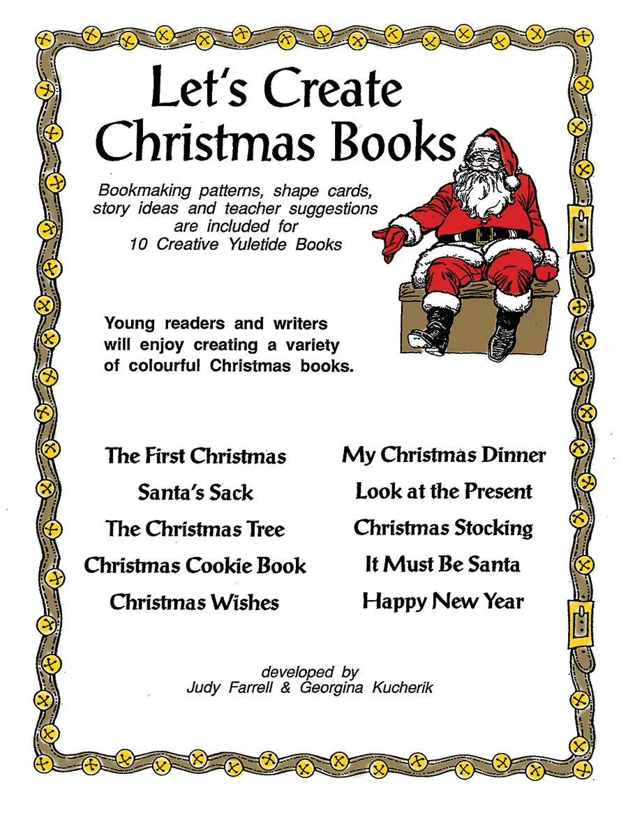 LET'S CREATE CHRISTMAS BOOKS Gr. K-3 by Teach Simple