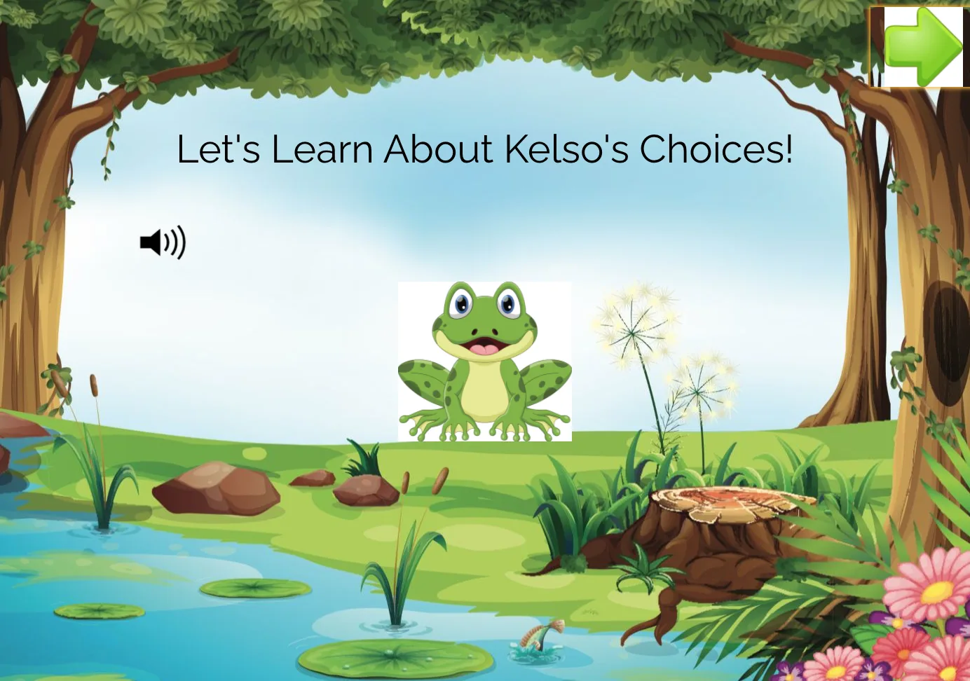 Let's Learn About Kelso's Choices SEL Boom Deck-With Audio by Teach Simple
