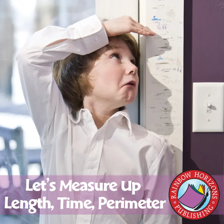 Let's Measure Up: Length, Time, Perimeter Gr. 4-6 by Teach Simple
