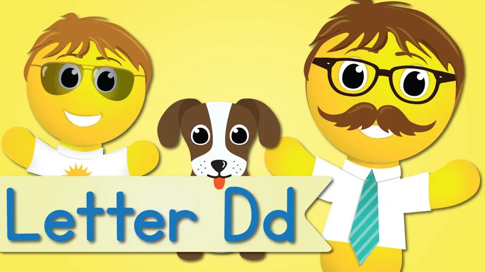 Letter D Song (Animated Music Video) by Teach Simple
