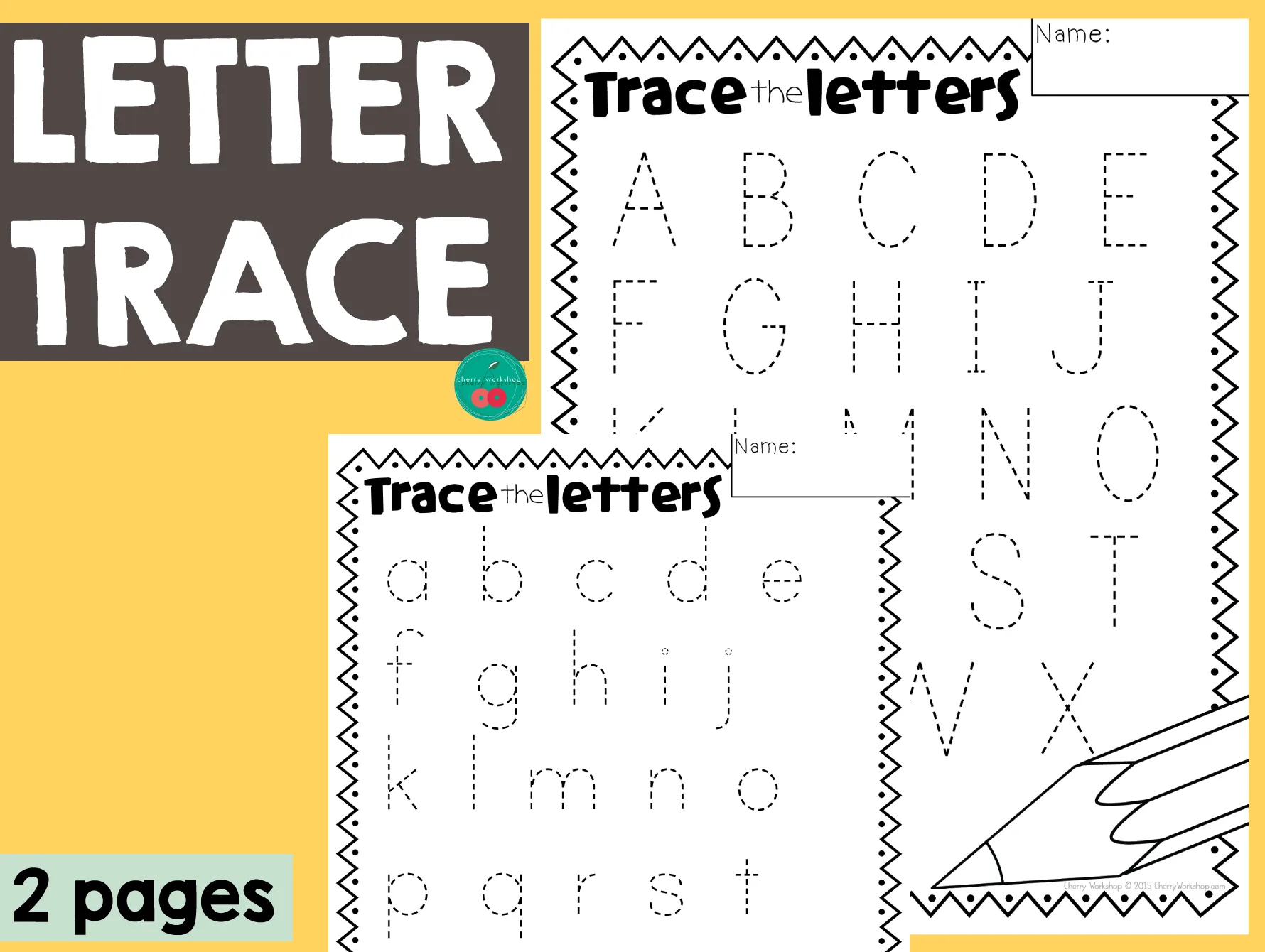 Letter Trace by Teach Simple