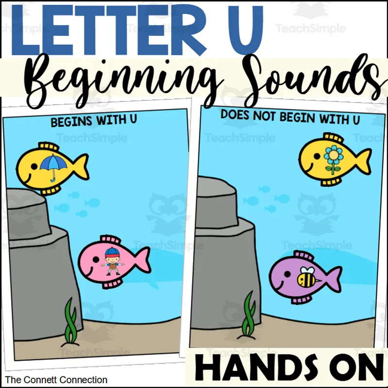 Letter U Beginning Sound Sort By Teach Simple letter-u-beginning-sound-sort-by-teach-simple