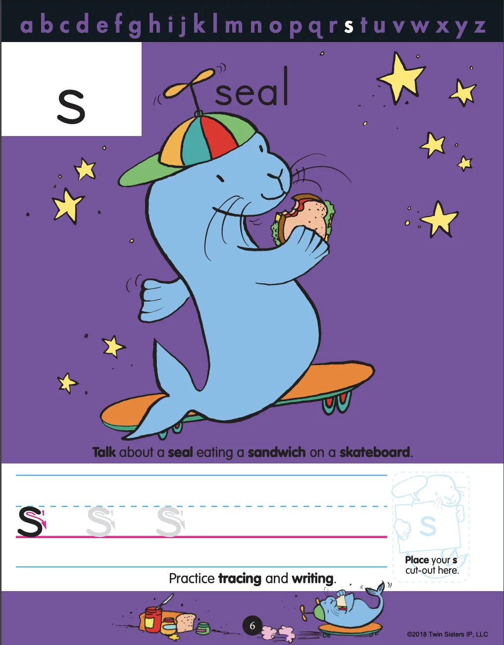 Letters N-Z Activity Book : Lower Case by Teach Simple